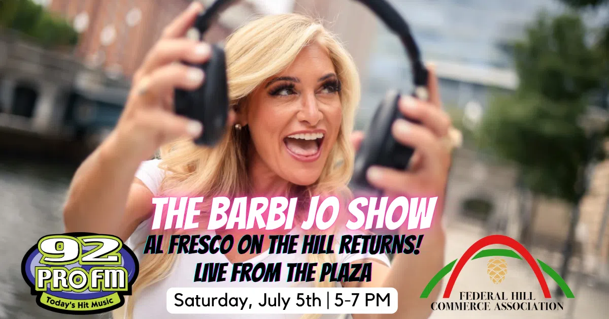 Join Barbi Jo LIVE on Fed Hill this Saturday! | WPRO-FM