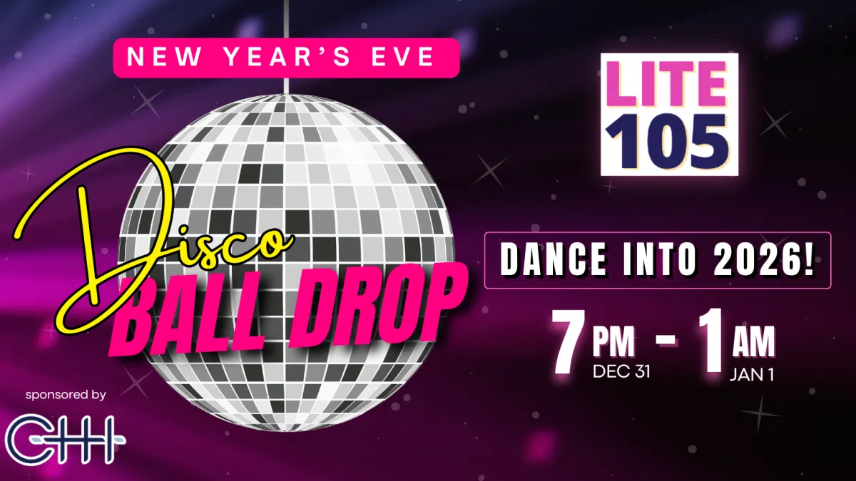 NEW YEAR’S EVE DISCO BALL DROP | WWLI-FM