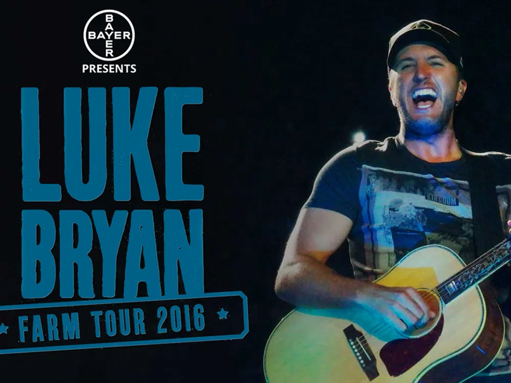Luke Bryan Reveals Track List for First-Ever Farm Tour EP | 98.1 THE ...