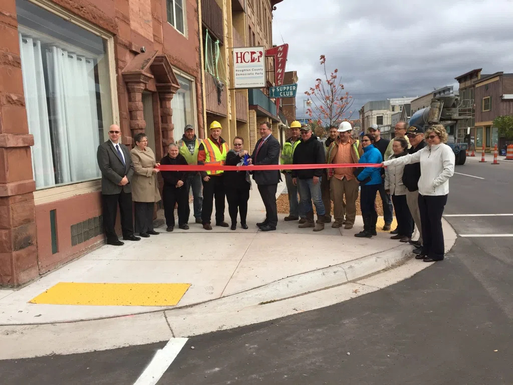 quincy-street-ribbon-cutting | The Keweenaw Report