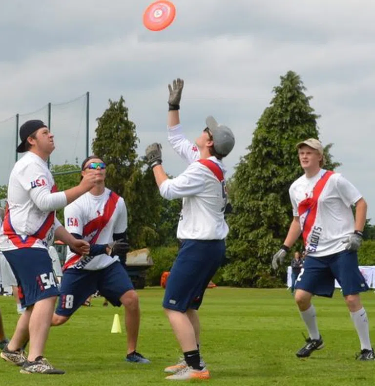 Guts Frisbee, Team USA Red | The Keweenaw Report