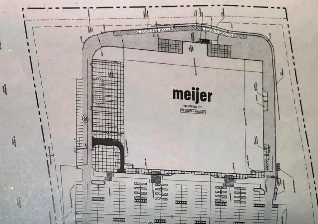 Meijer site plan | The Keweenaw Report