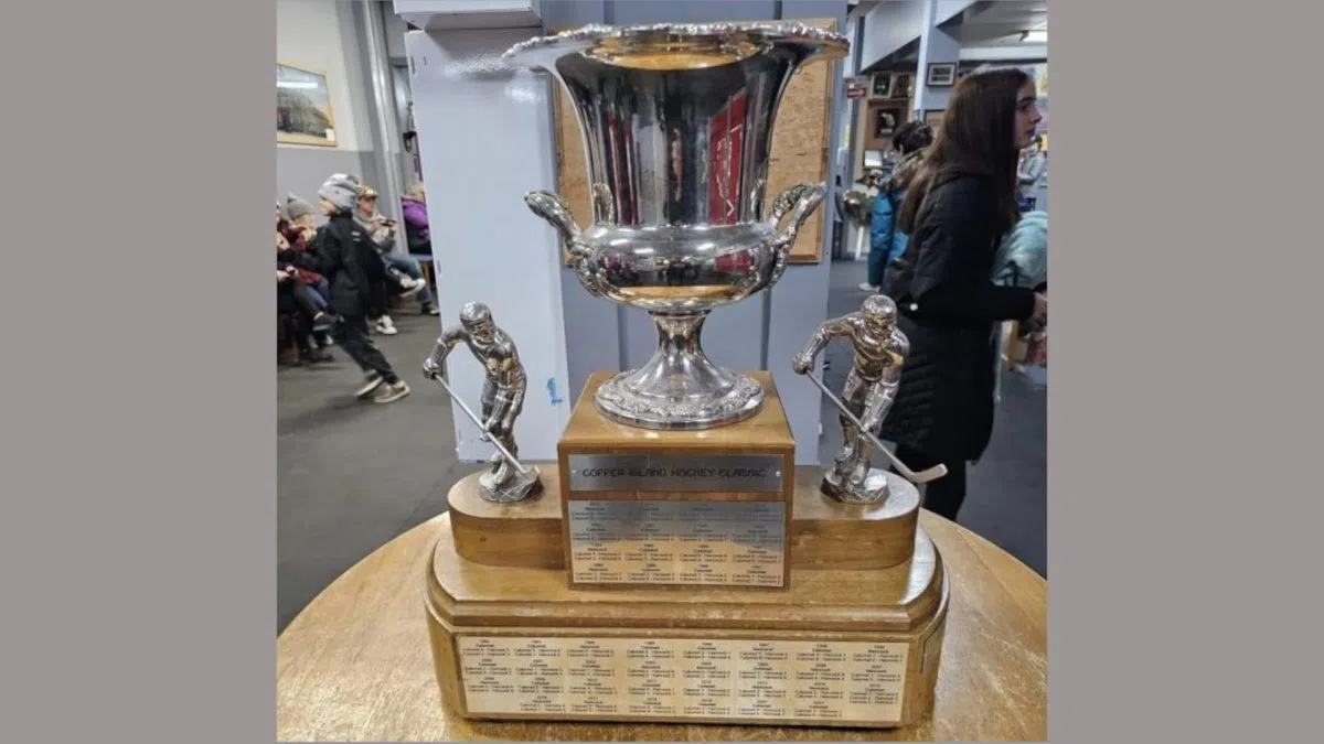 Calumet Hockey Retains Sherf Trophy – Sunday Sports Wrap | The Wolf