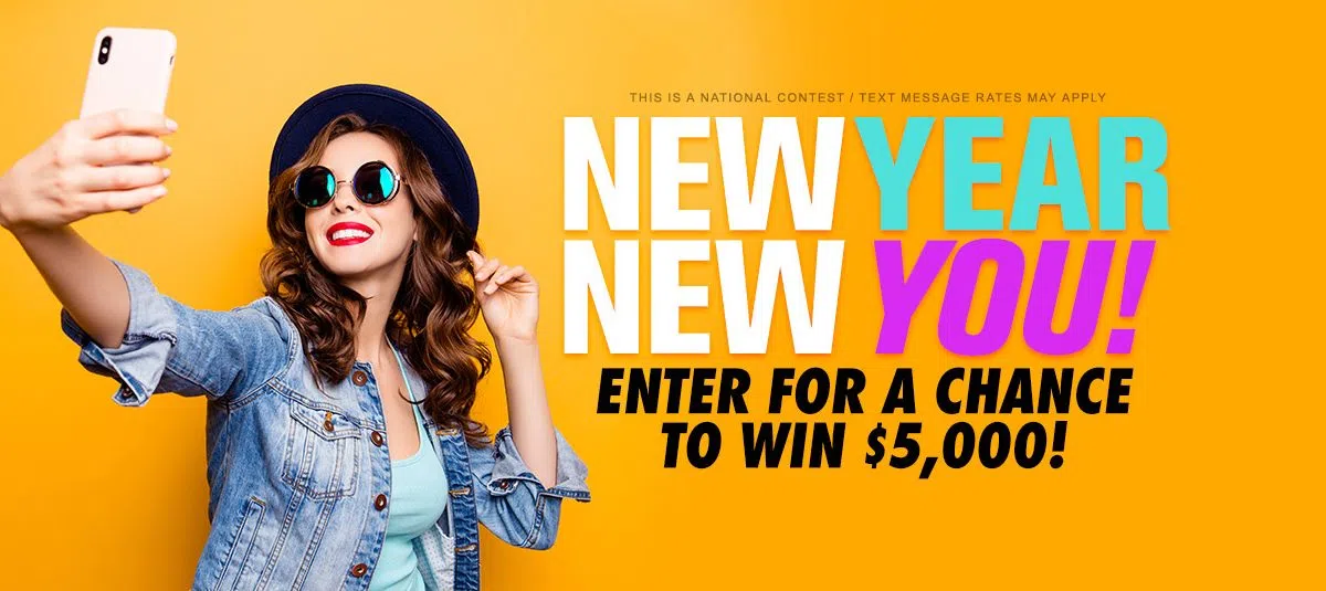 Win $5,000 for a New Year, New You! | WOKI-FM