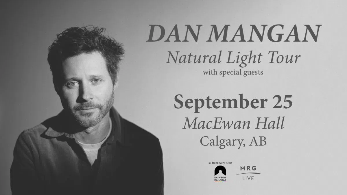 Dan Mangan – September 25th | X92.9 - Calgary's Alternative | Harvard Media