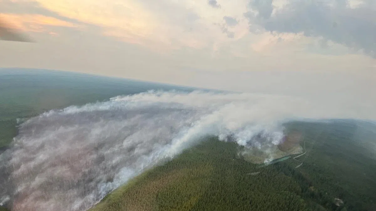 Seven wildfires spark near Firebag River | play 103.7 | Harvard Media