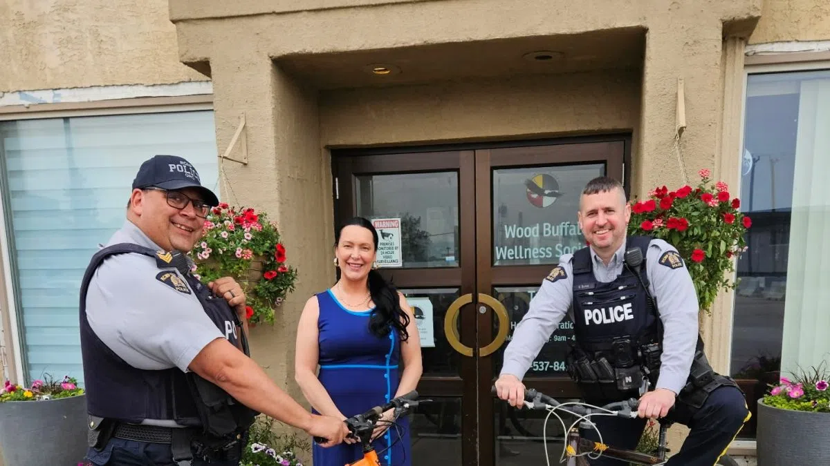 Beyond the Badge: Wood Buffalo RCMP Help Secure Bikes for Vulnerable ...
