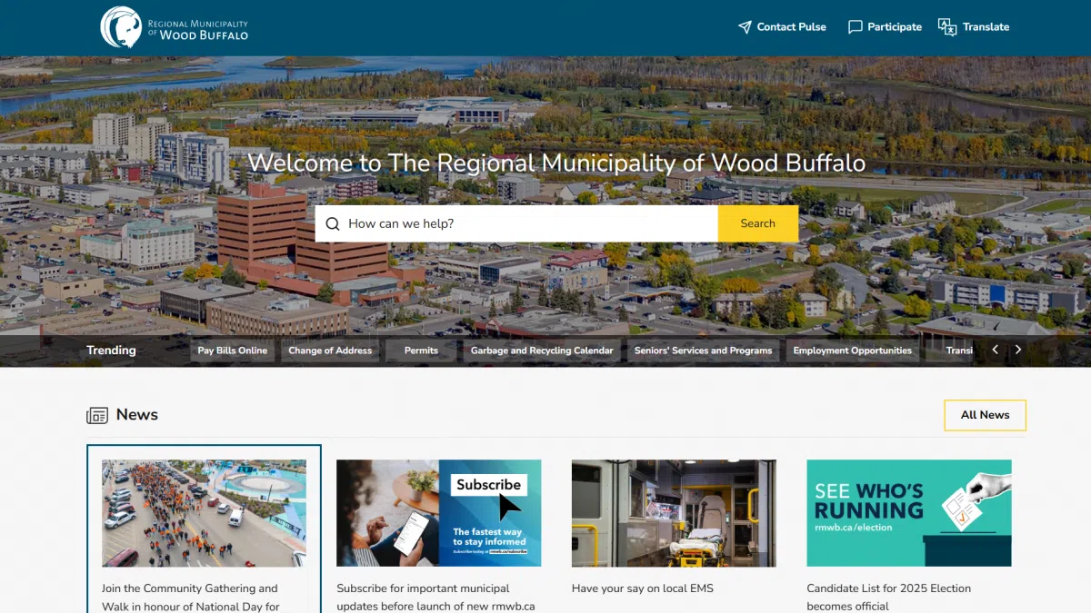 RMWB to launch redesigned rmwb.ca on Sept. 30; subscribers will need to ...