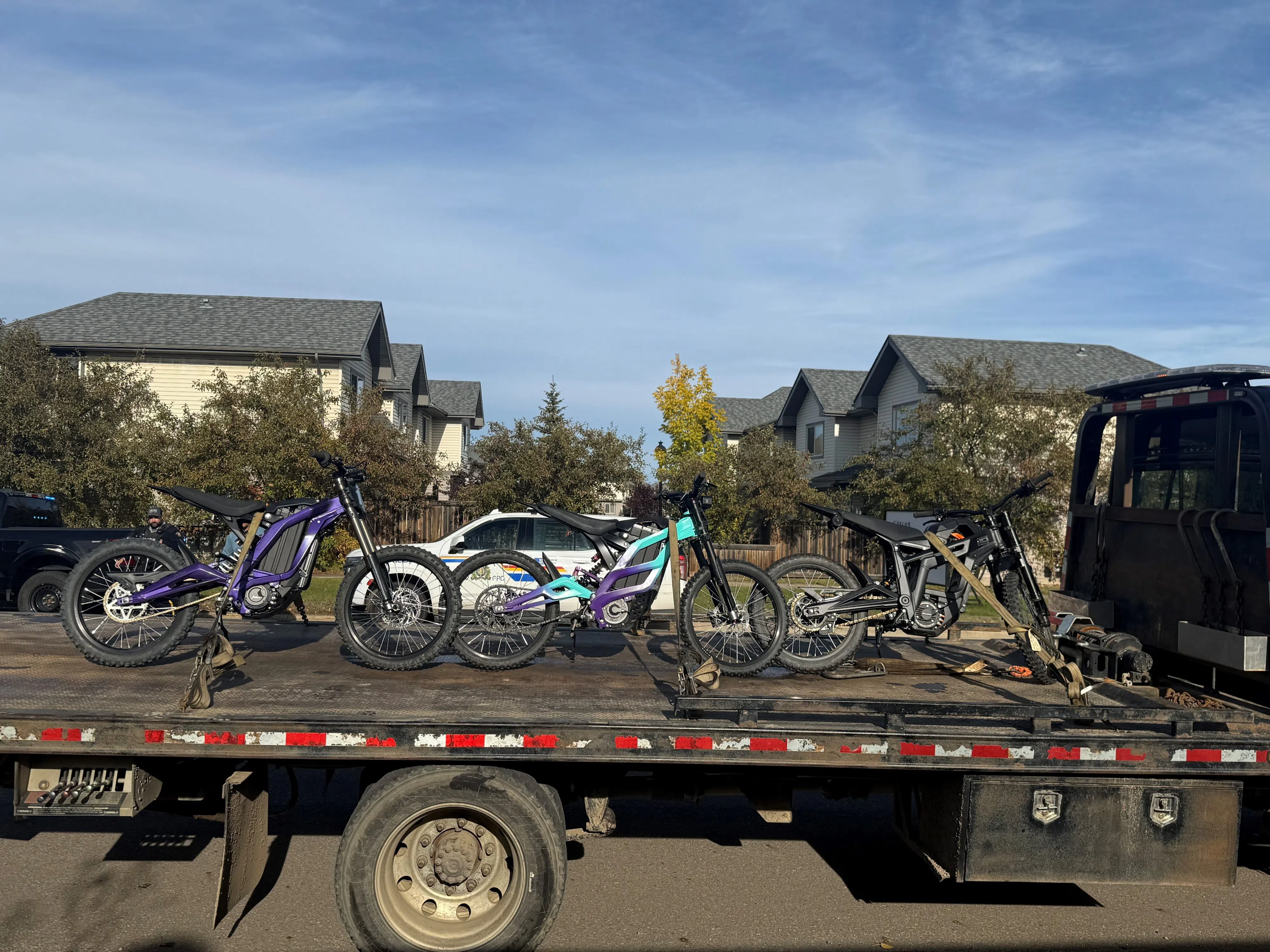 RCMP seize three electric dirt bikes after reckless riding in Fort McMurray | 100.5 CRUZ FM ...