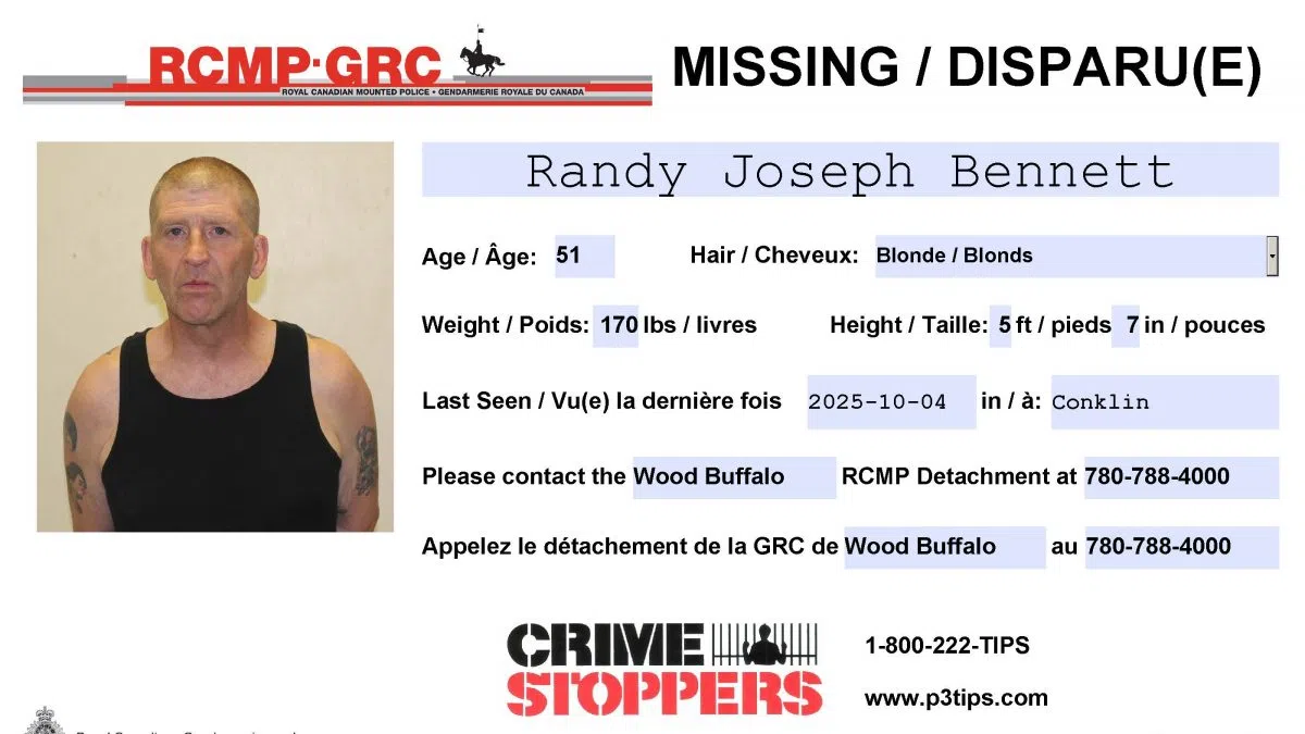 RCMP search for missing Conklin man last seen hitchhiking on Highway ...