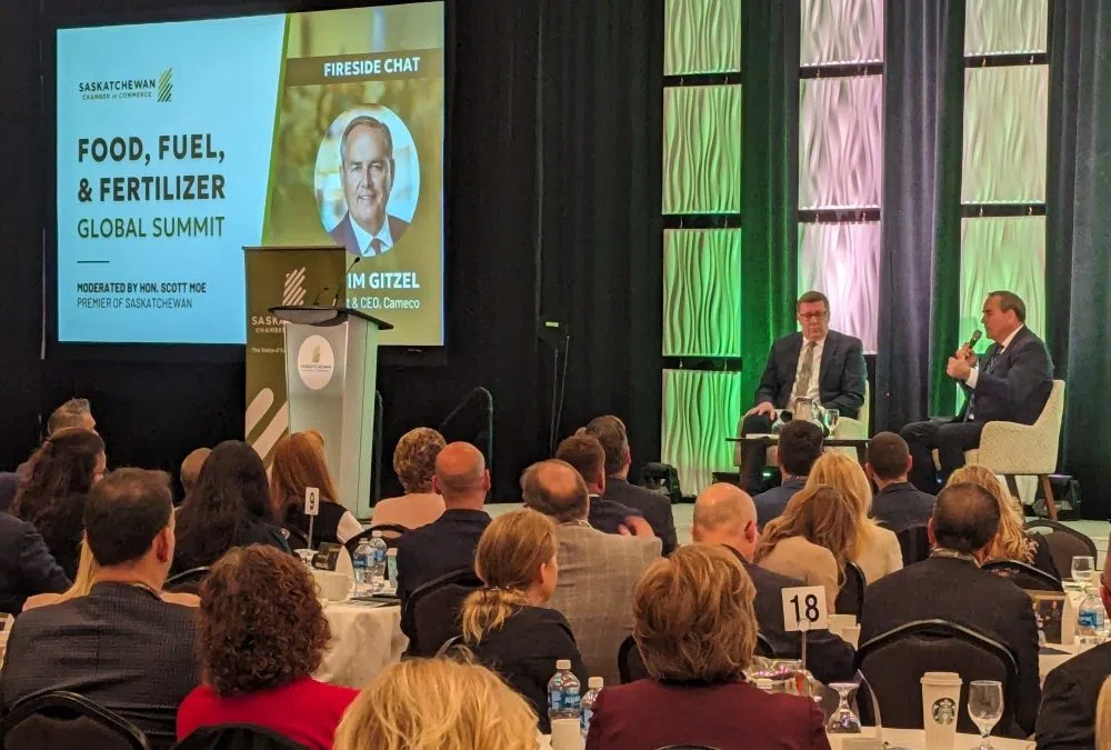 Moe talks trade, sustainability at Food Fuel Fertilizer summit | 620 CKRM - The Voice of ...