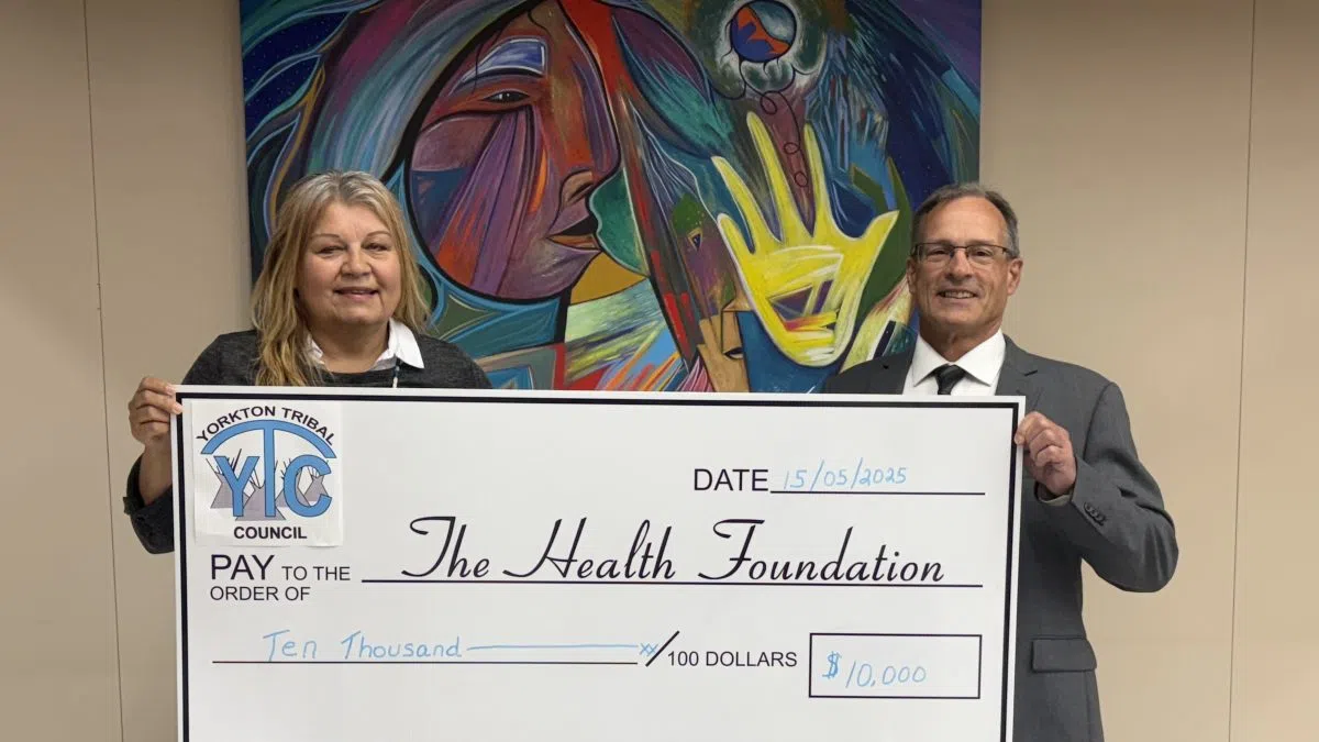 Yorkton Tribal Council Makes Donation to Health Foundation | GX94 Radio - Now That's Country ...