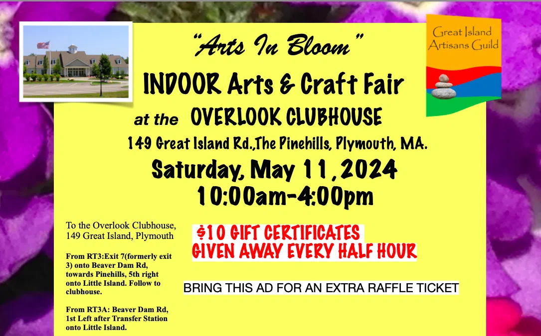 Arts in Bloom Craft Fair | Easy 99.1 (WPLM-FM)