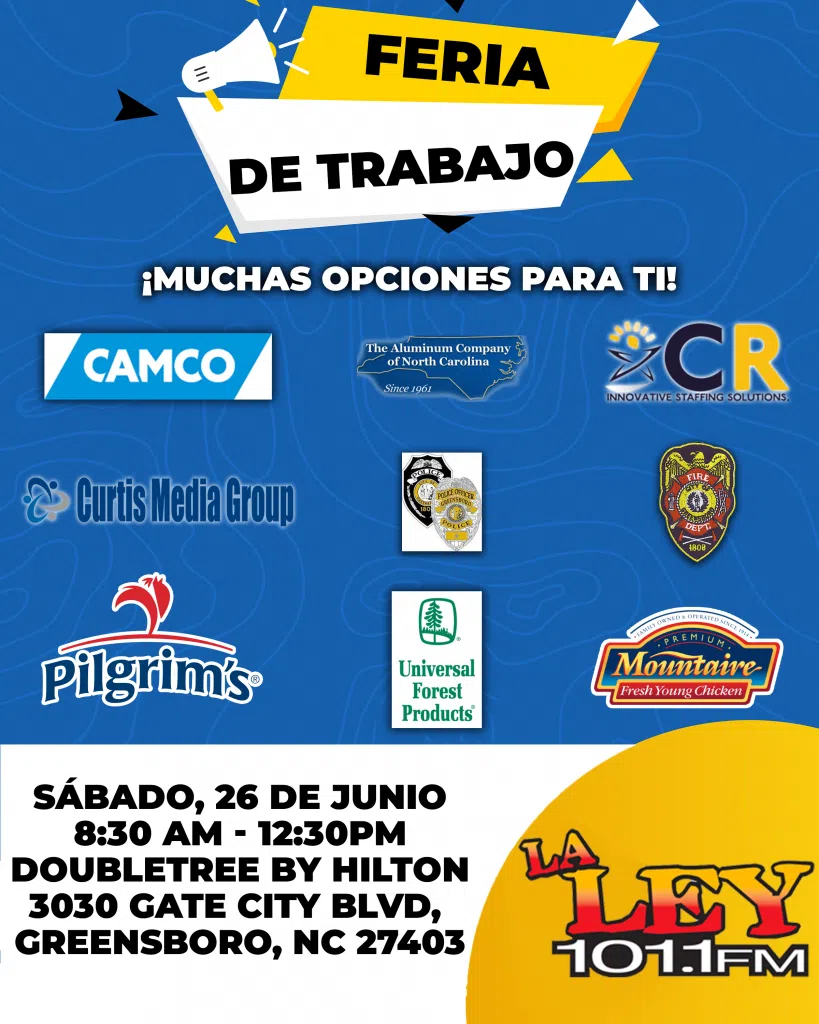 ¡FERIA DE TRABAJO! | La Ley 101.1 FM