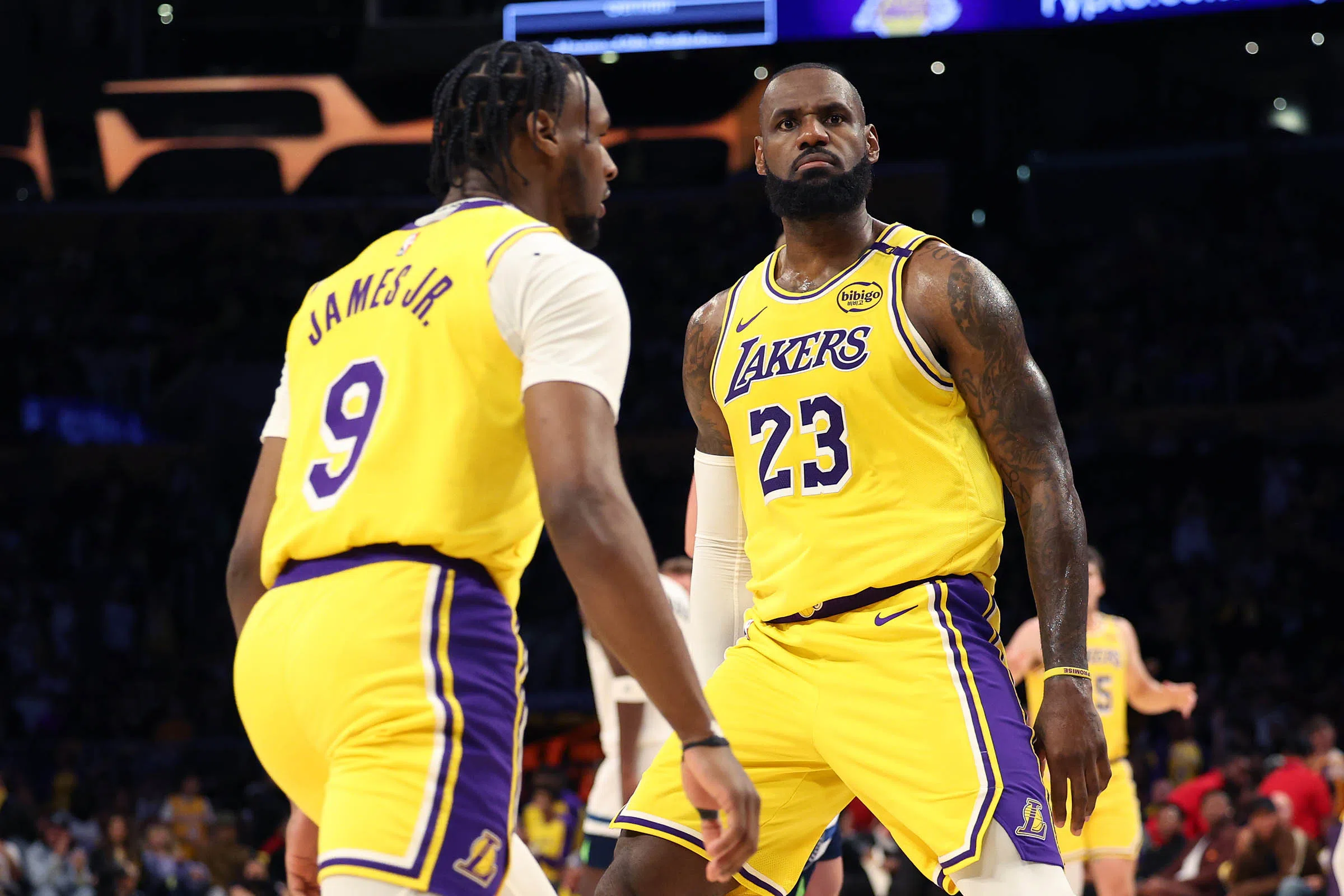 LeBron and Bronny James make history as the NBA’s first father-son duo ...