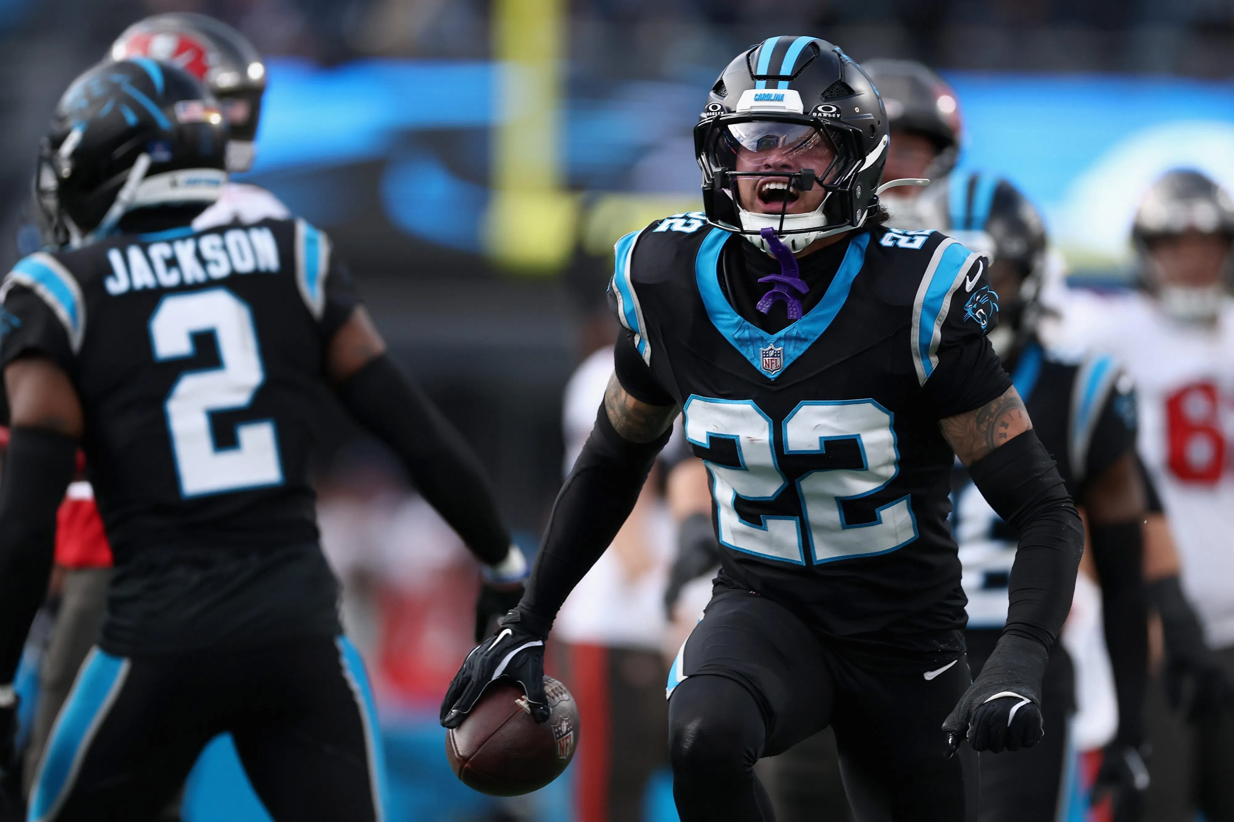 Panthers rookie Lathan Ransom goes from goat to hero in one week after ...