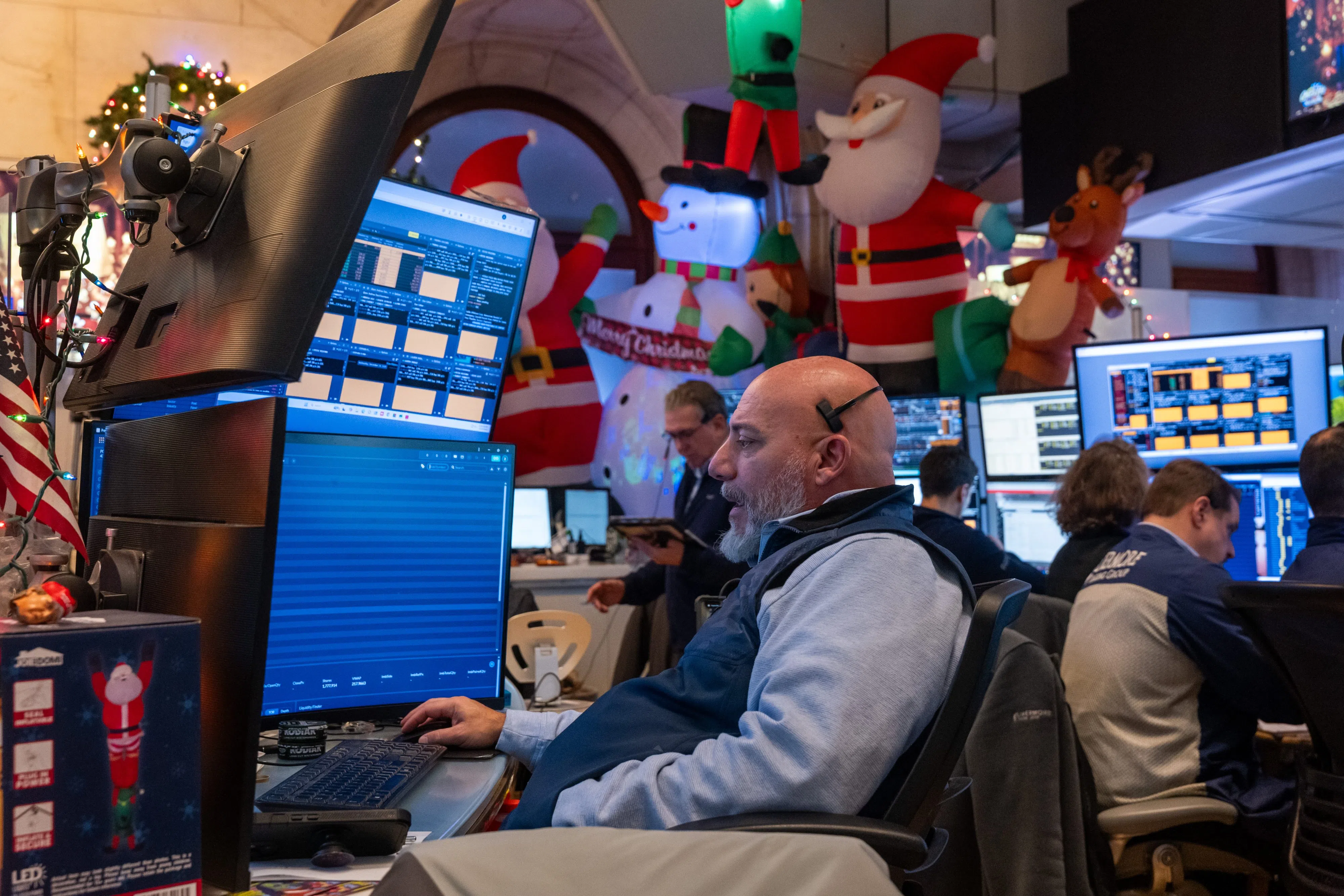 Stocks close slightly lower in quiet post-Christmas trading | WQDR-FM