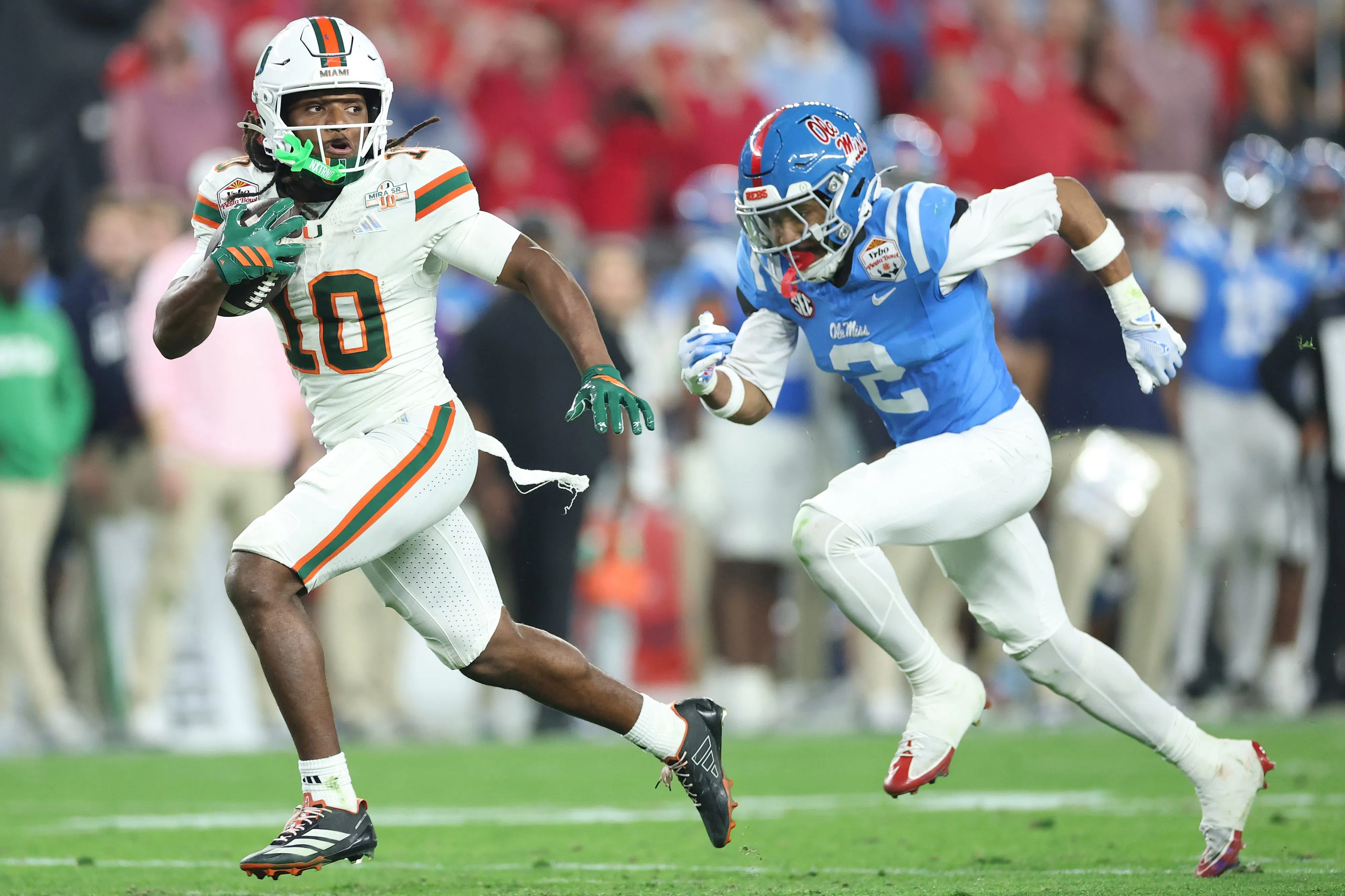 College Football Playoff Semifinal – Vrbo Fiesta Bowl: Miami v Ole Miss ...