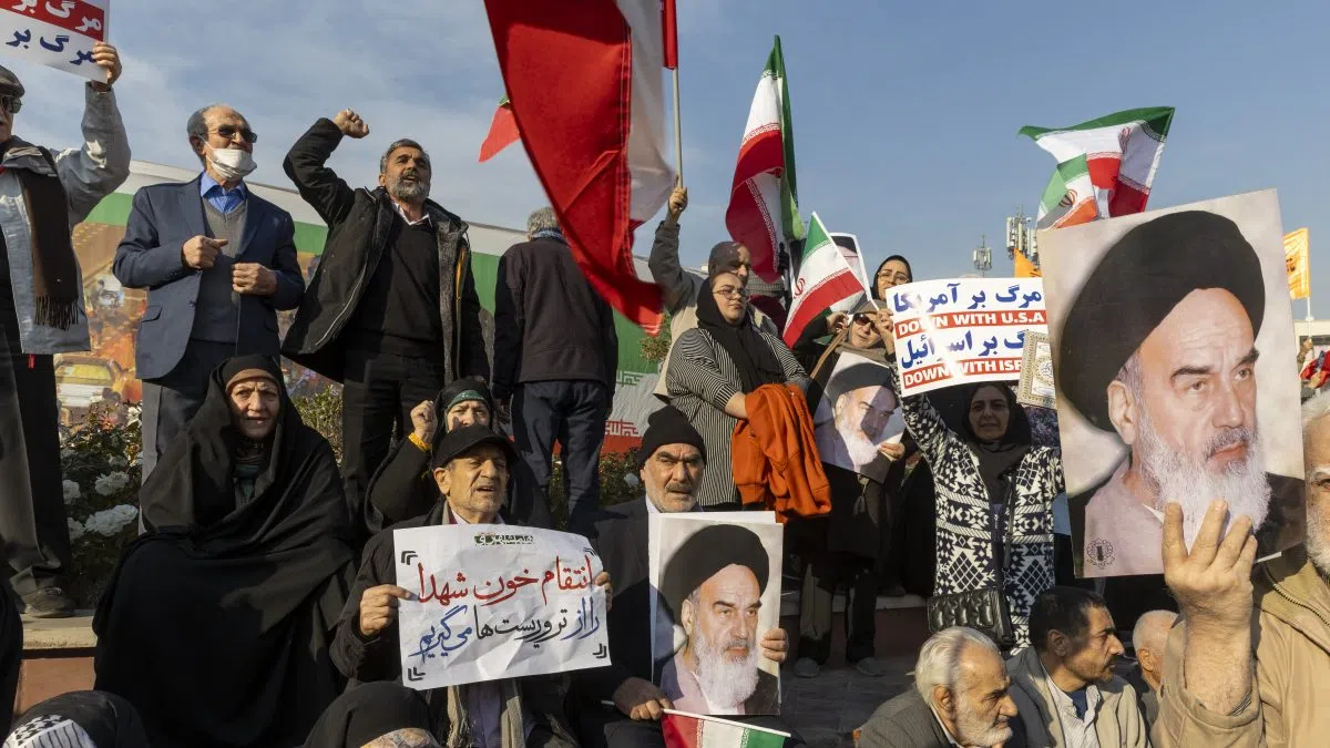 The death toll from a crackdown on protests in Iran jumps to at least ...