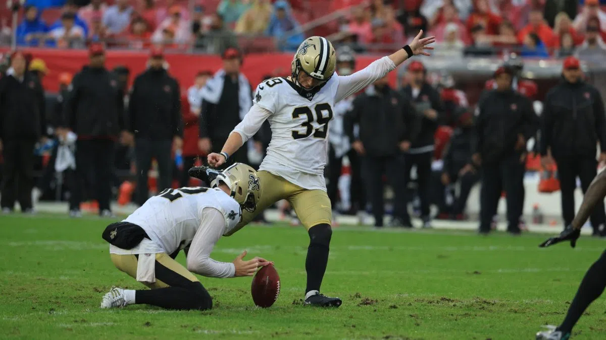 Saints elevate kicker Charlie Smyth for Week 15 matchup vs. Panthers ...