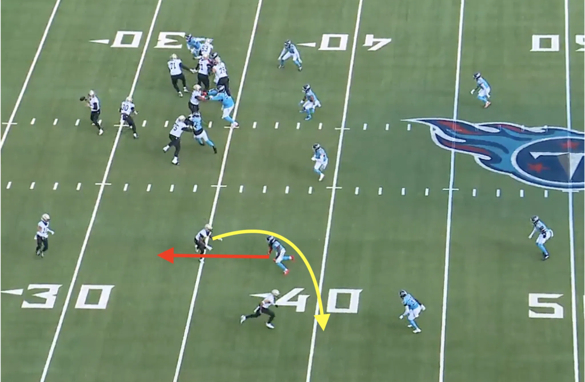 Kellen Moore’s showcases masterful WR scheme vs. Titans | Louisiana Sports