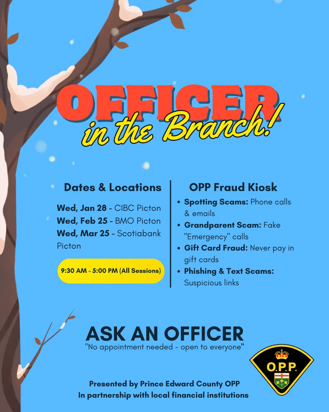 Officer in the Branch Program brings fraud prevention to PEC banks ...