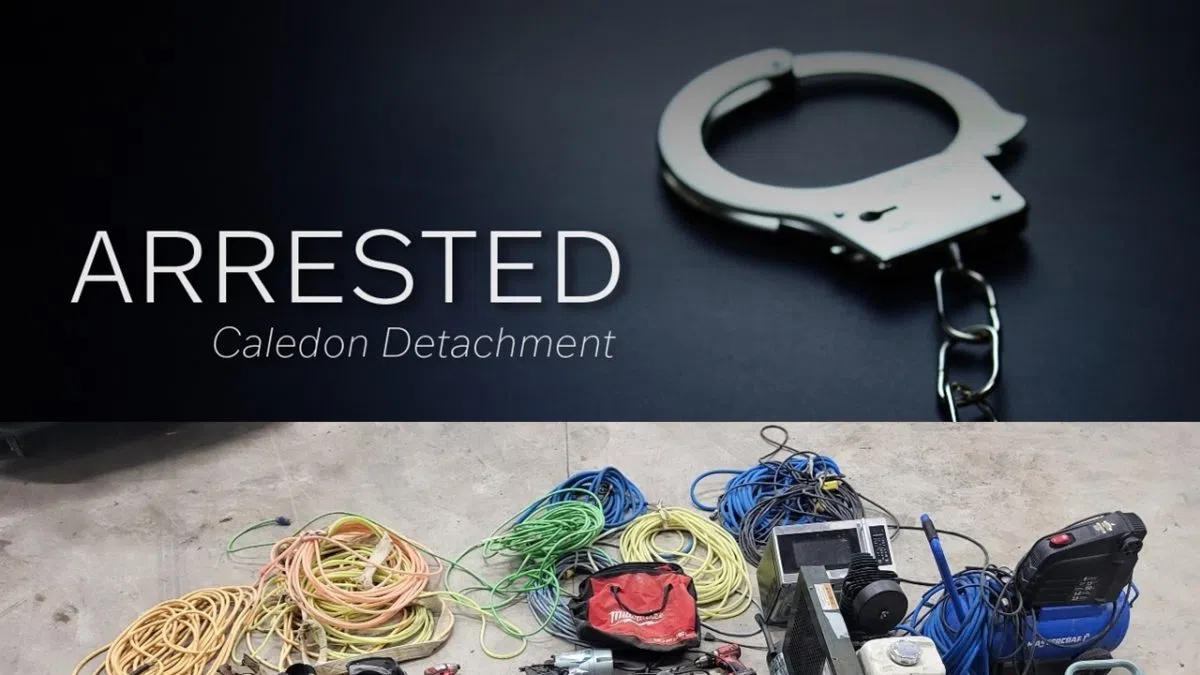Dufferin OPP arrest individual believed responsible for five separate ...