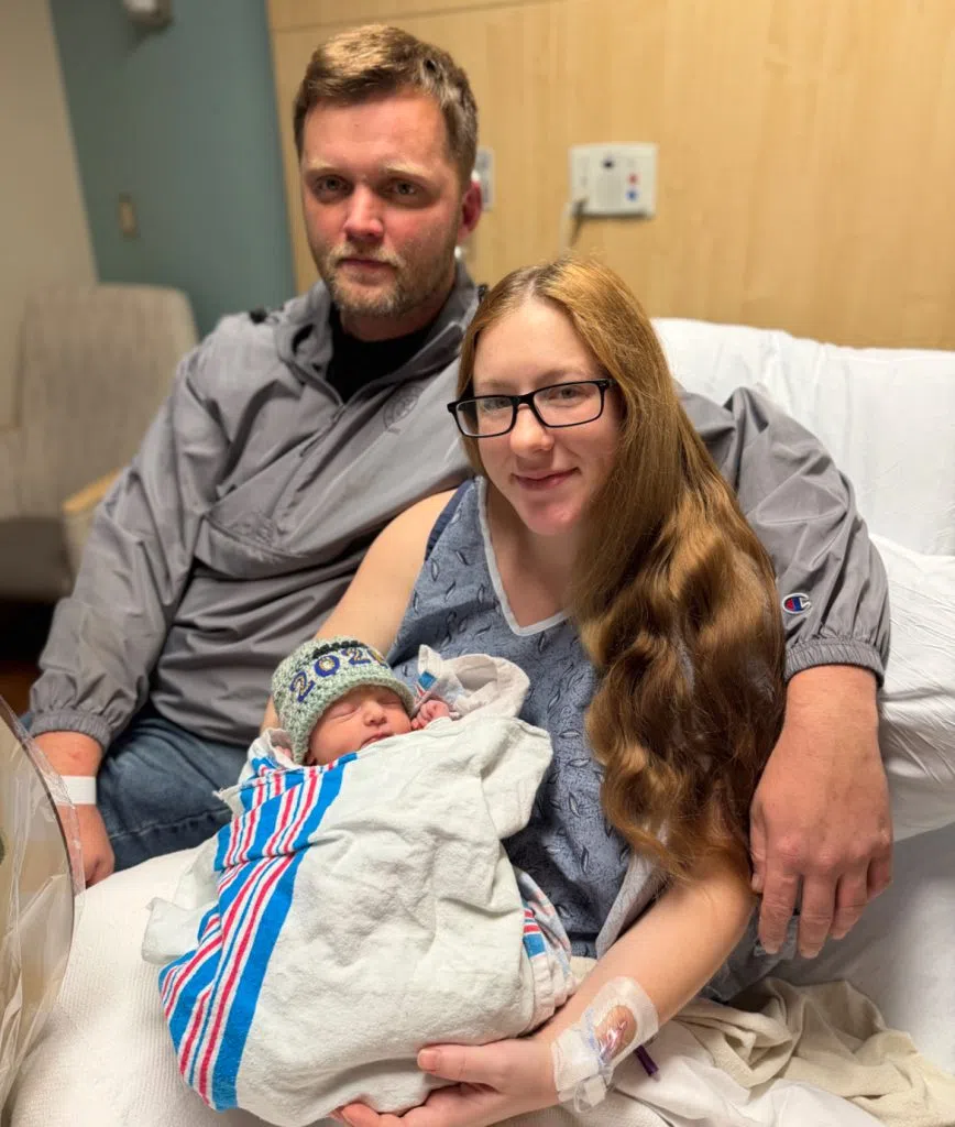 Atrium Health Floyd welcomes first baby of New Year | Local News Now ...