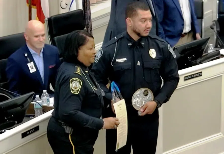 Rome honors Officer of the Year | Local News Now (WRGA AM)