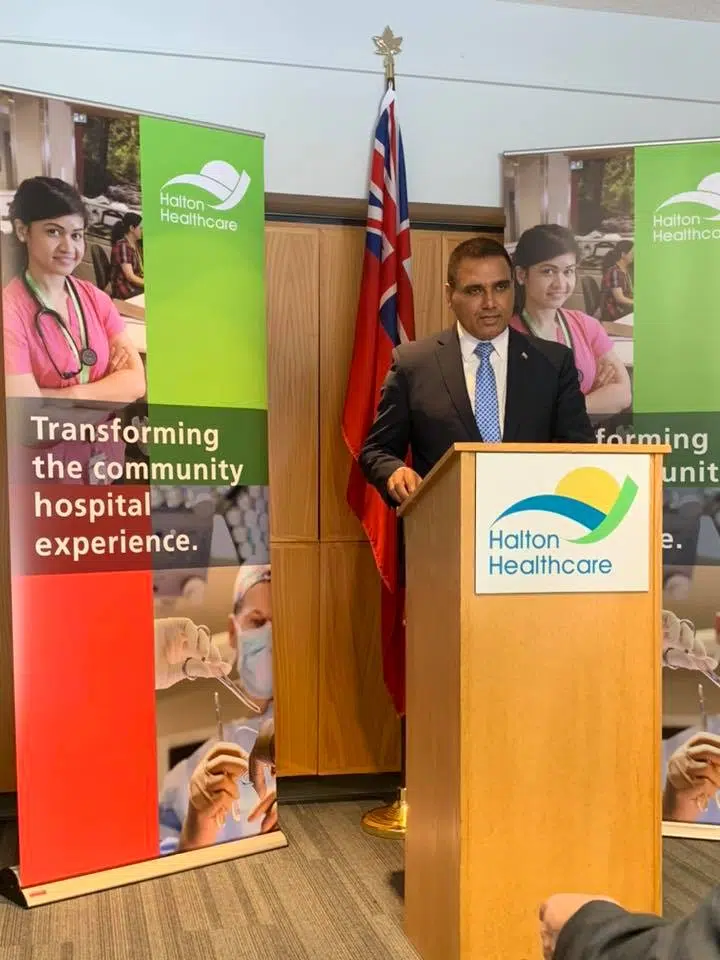 Province of Ontario makes contribution towards Halton Healthcare ...