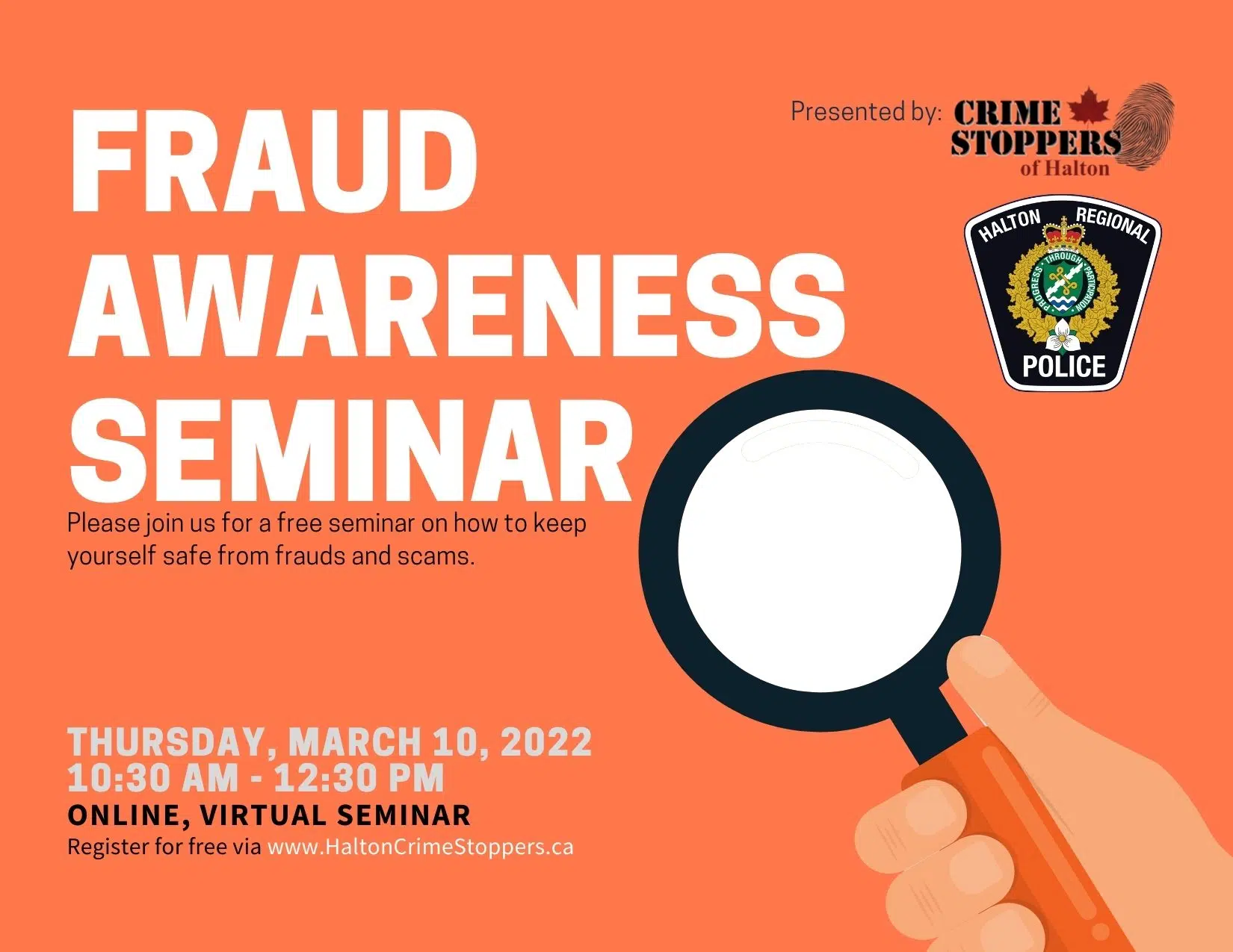 Participate in Fraud Awareness Month this March | FM101 Milton Now
