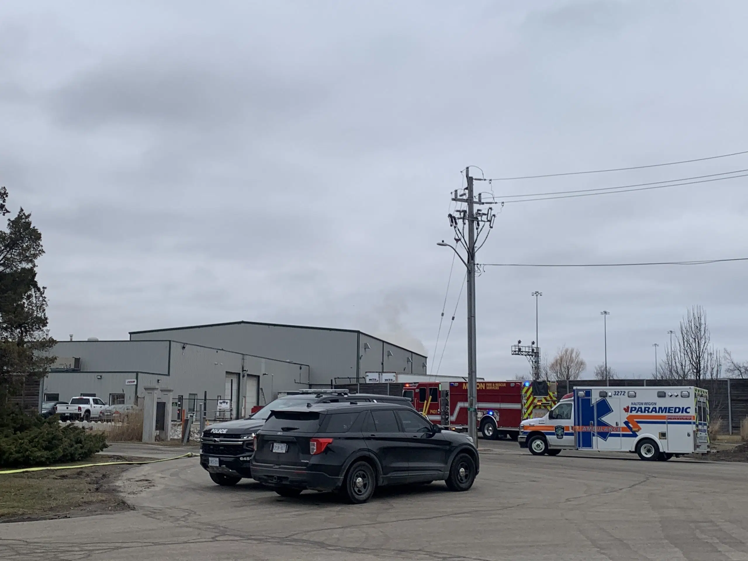 Fire at industrial building in Milton | FM101 Milton Now