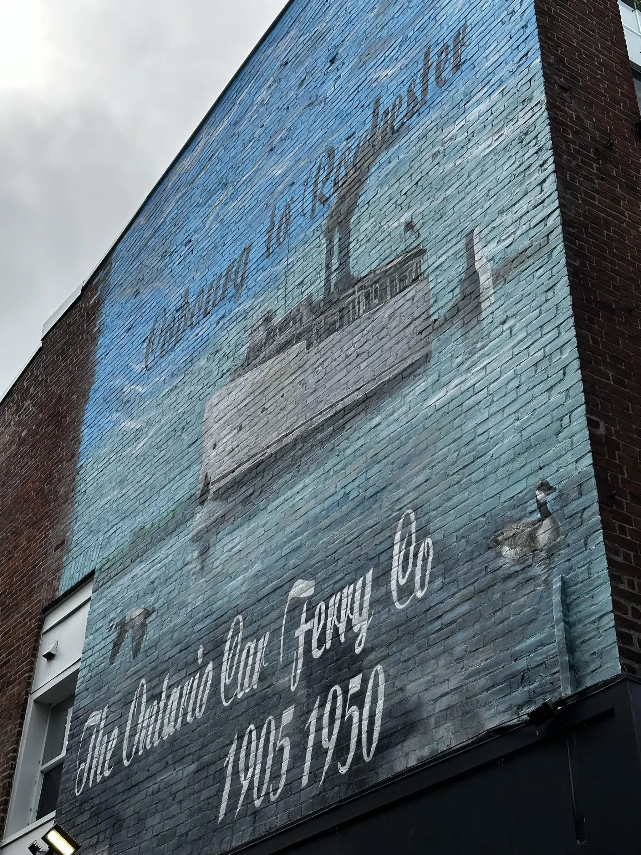 Restored Rochester Ferry Mural Unveiled on First Street | 93.3 myFM