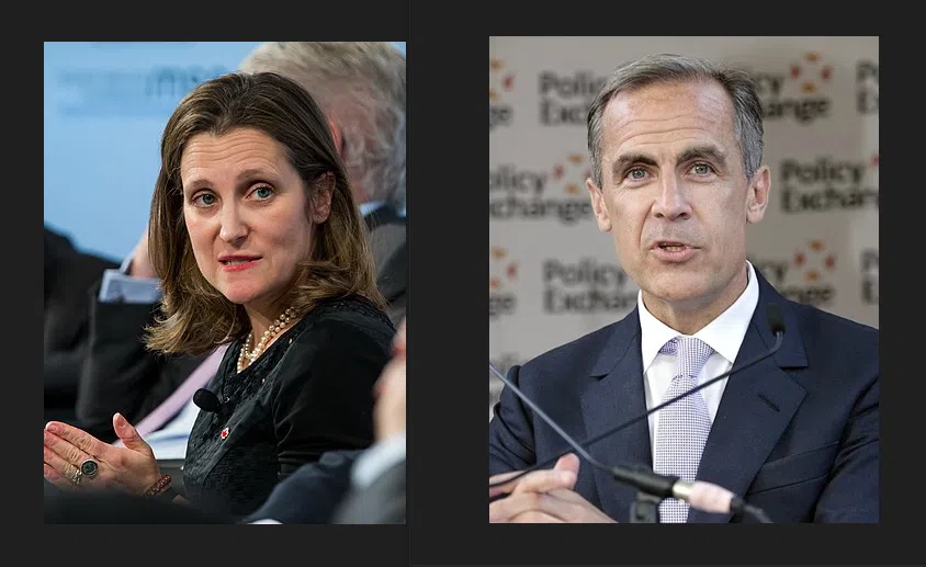 Mark Carney, Chrystia Freeland enter race to replace Trudeau as Liberal ...
