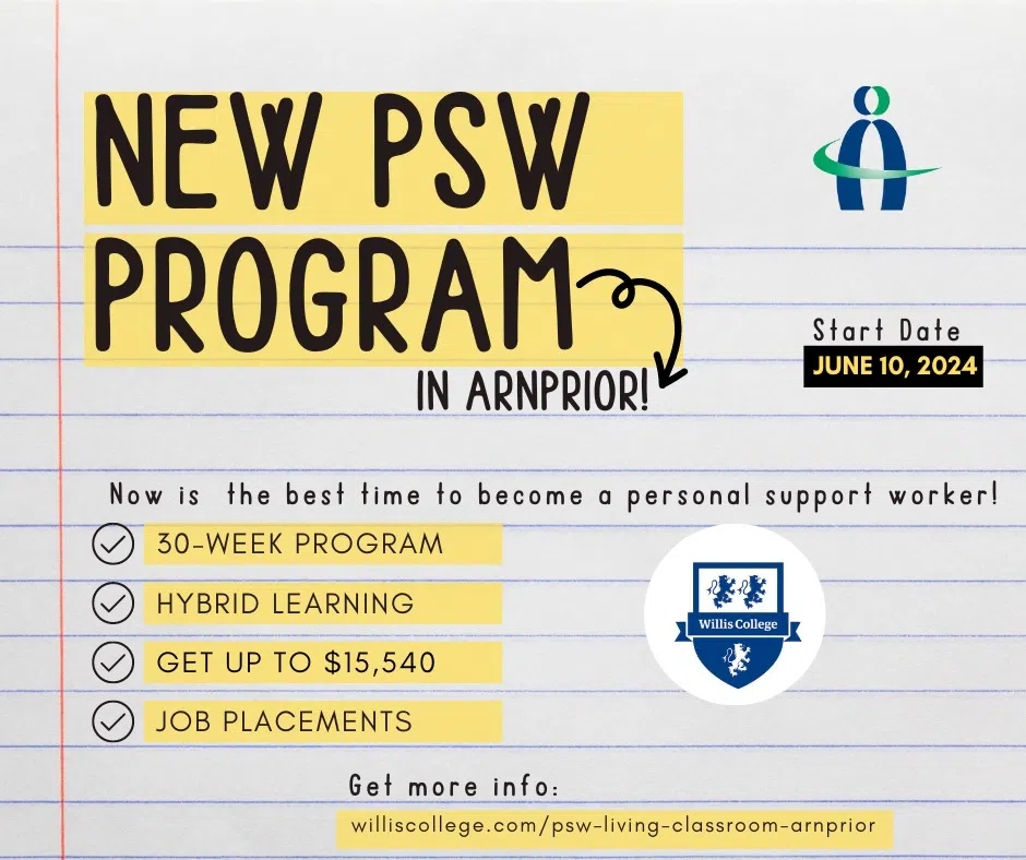 Financial incentives, guaranteed employment part of PSW training ...