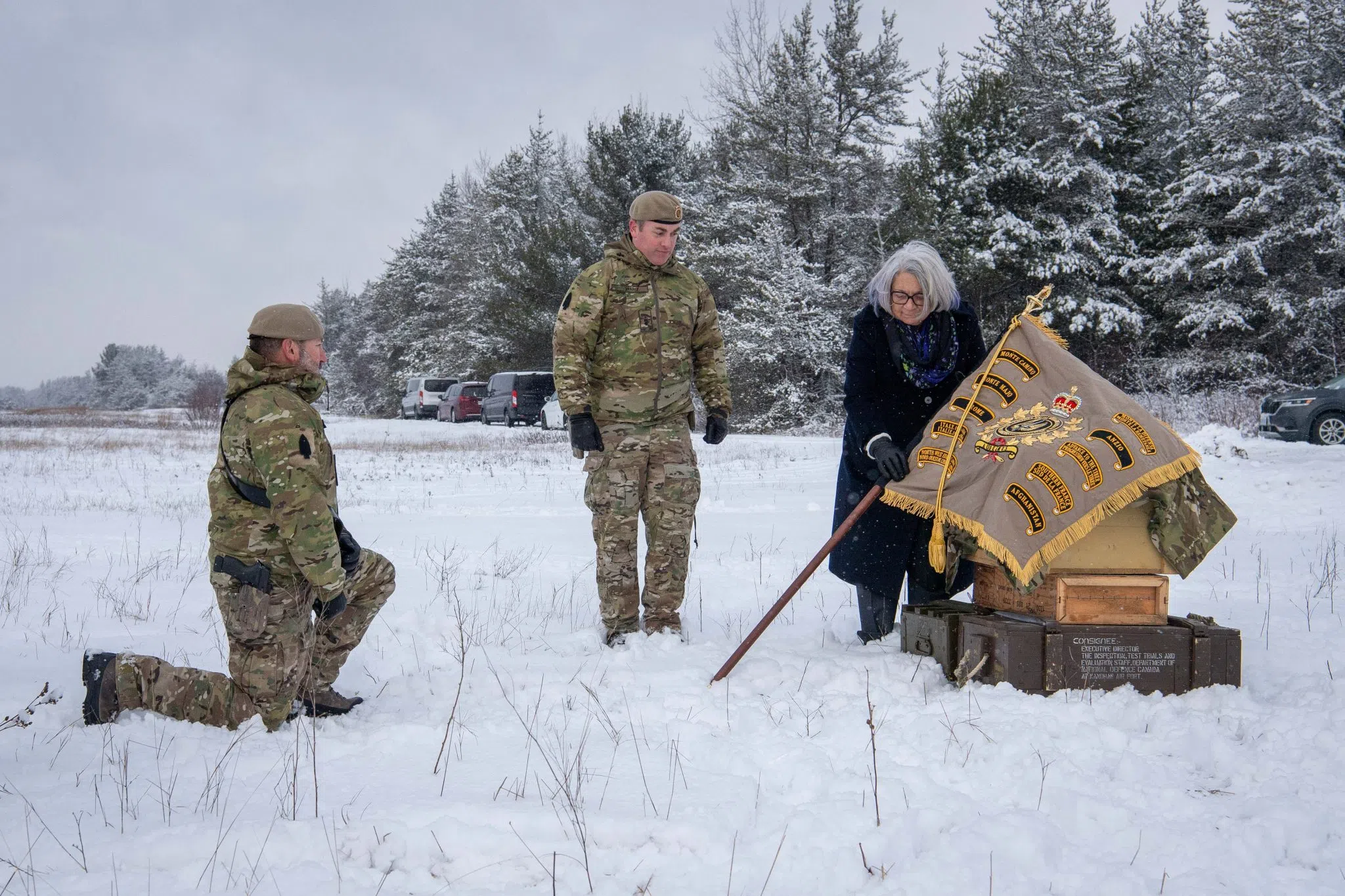 CSOR receives historic Regimental Standard in special ceremony | 104.9 Pembroke Today
