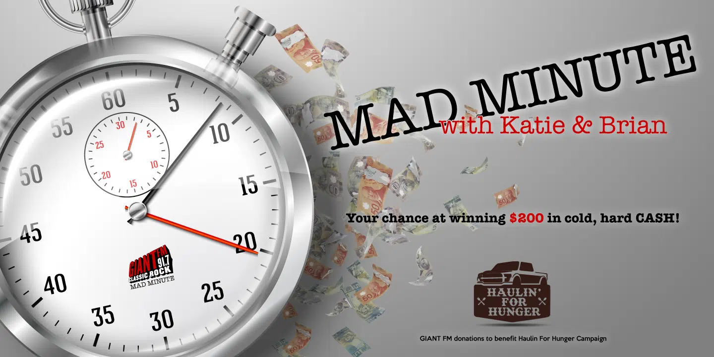 Mad Minute – Haulin for Hunger | GiantFM