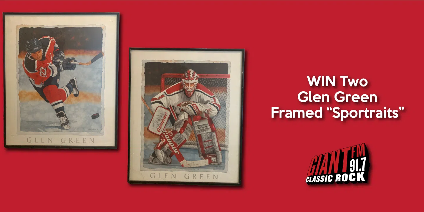WIN Two Glen Green framed “Sportraits”! | GiantFM