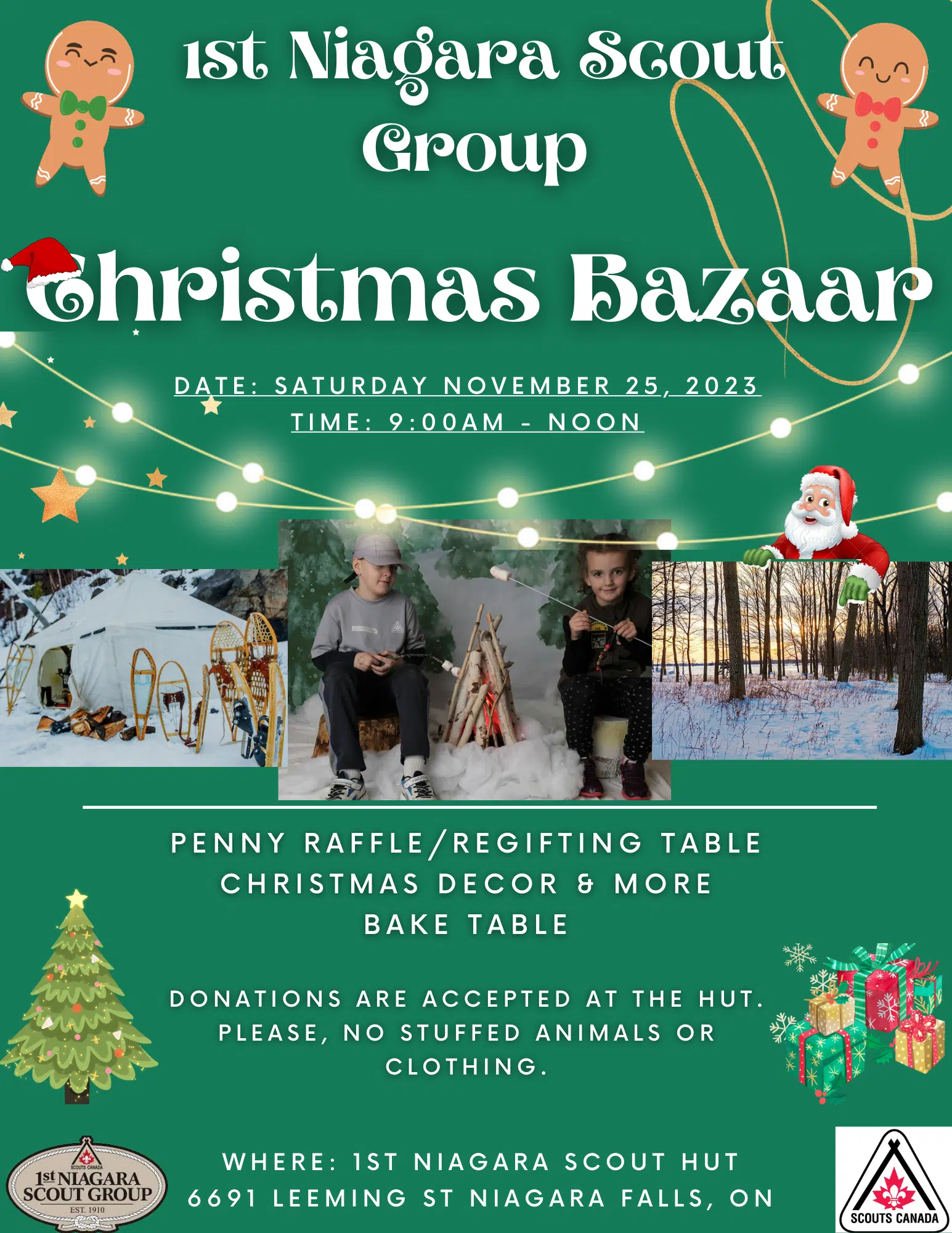 1st Niagara Scout Hut Christmas Bazaar | GiantFM