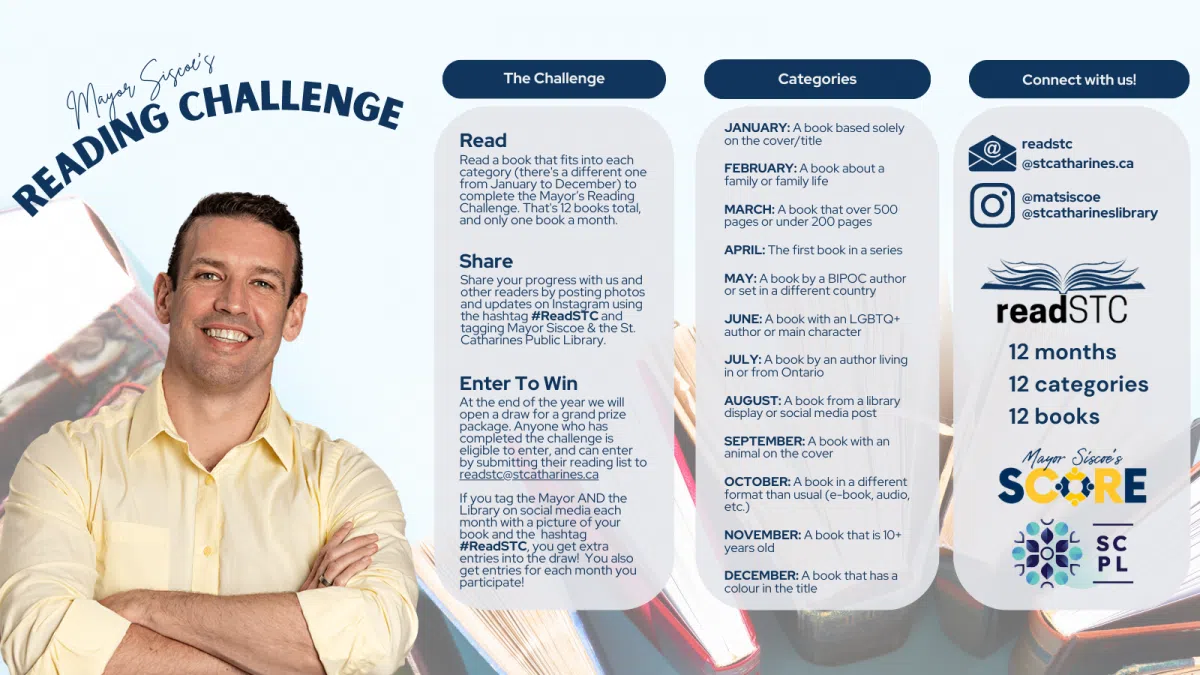 Mayor Mat Siscoe launches annual reading challenge | GiantFM