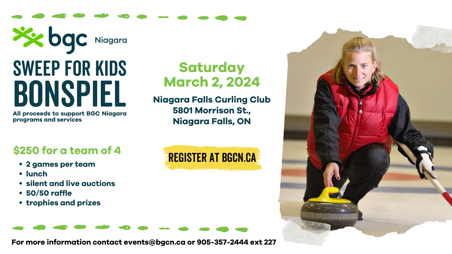 BGC Niagara Sweep for Kids Bonspiel | GiantFM