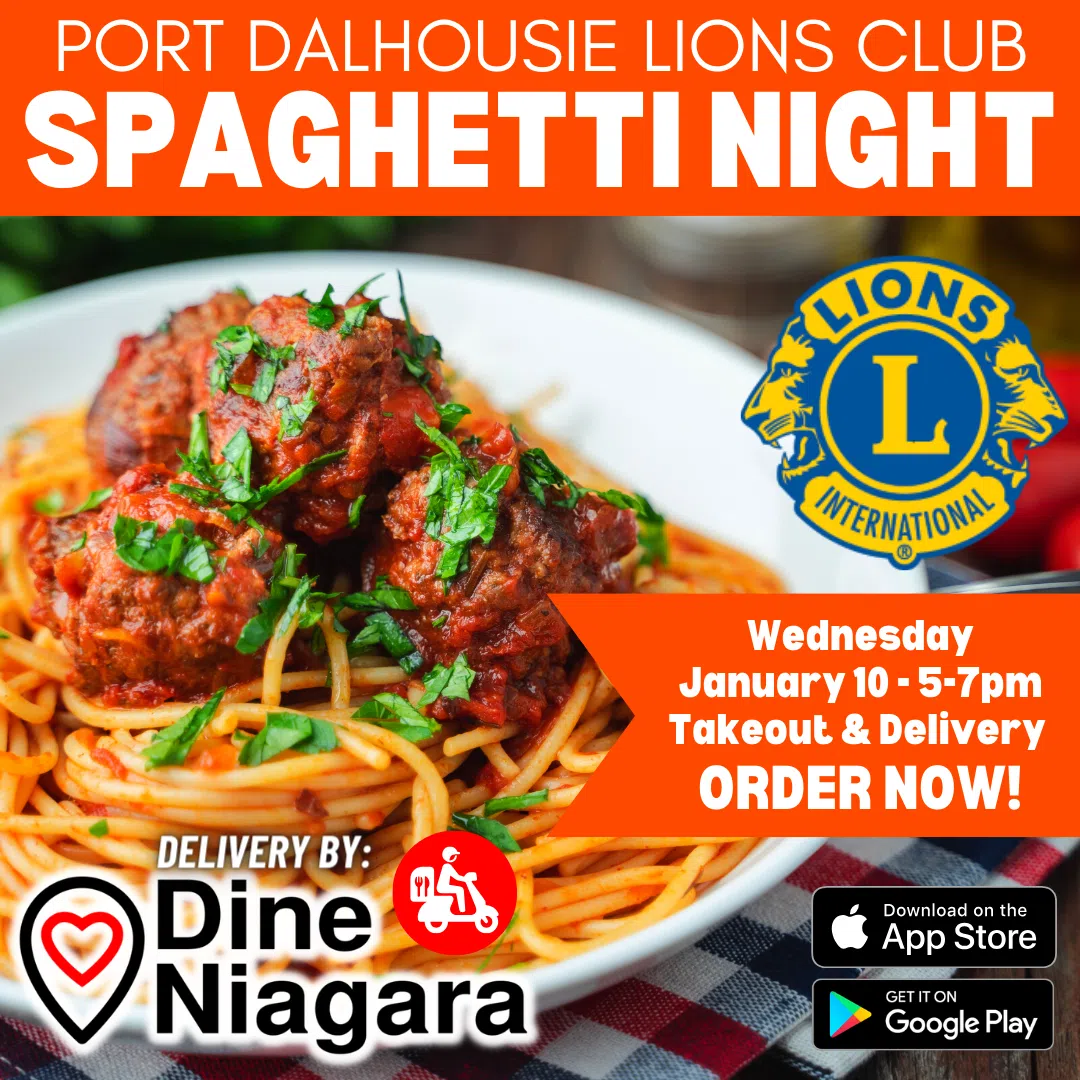Spaghetti Night at the Port Dalhousie Lions Club | GiantFM