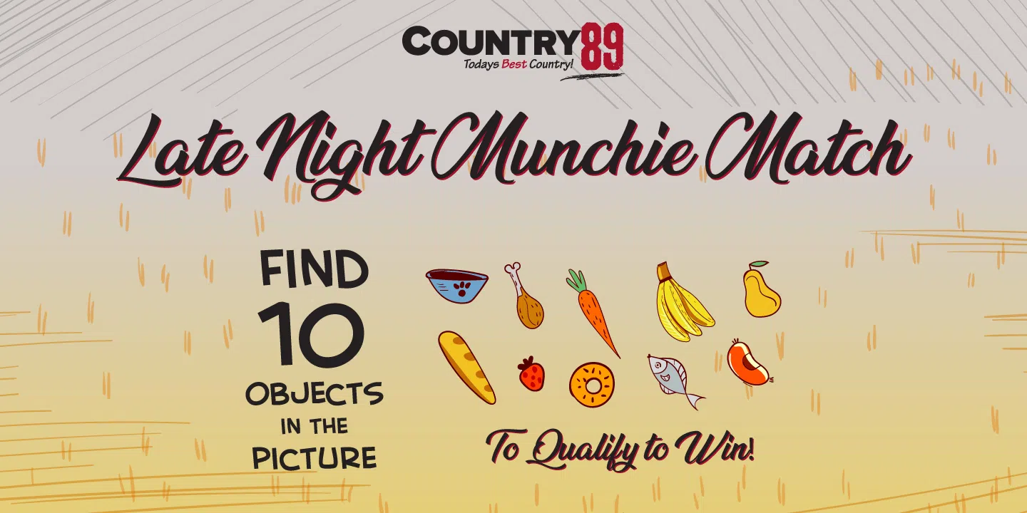 Late Night Munchie Match Game | COUNTRY 89