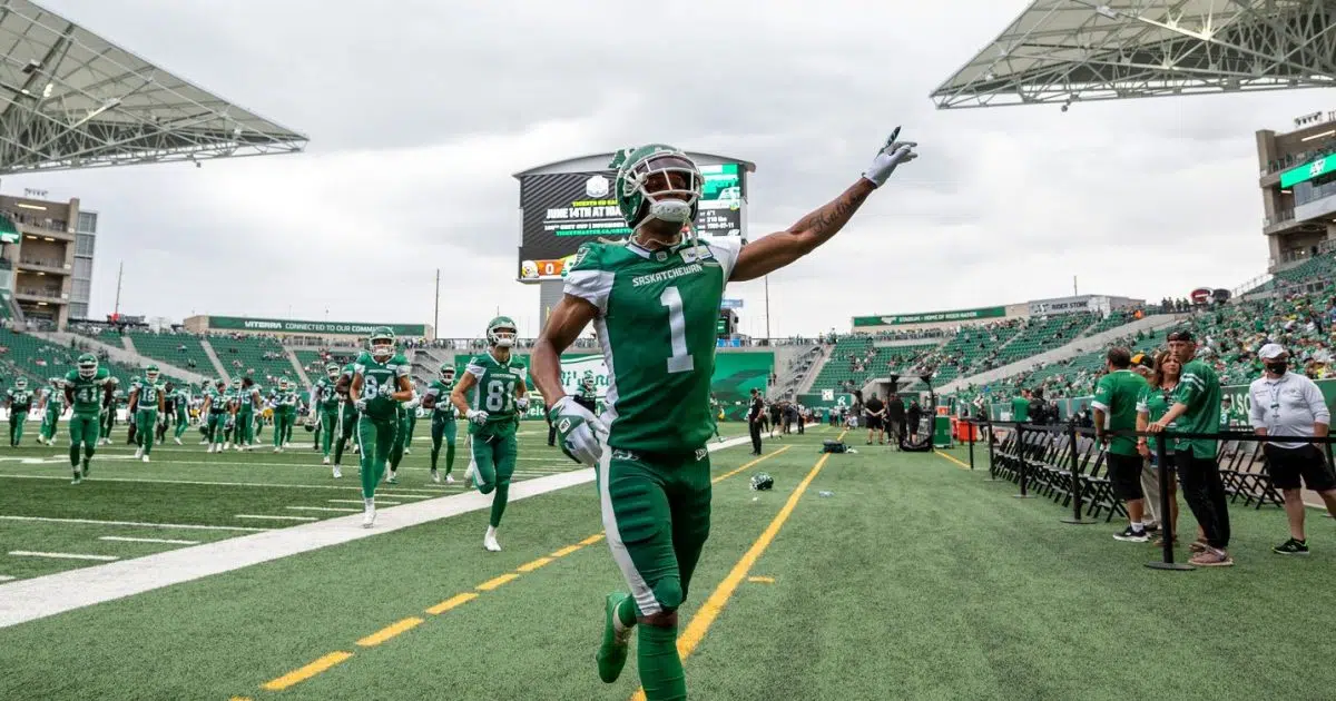 Pending free agent Shaq Evans bids farewell to Rider Nation | 980 CJME