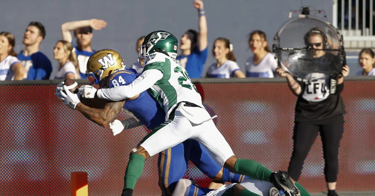 Riders can’t answer Bombers, give up 54 points in Banjo Bowl loss | 980 CJME