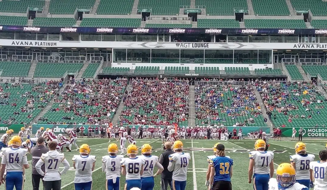 Thunder rolls to regular-season sweep of Hilltops | 980 CJME