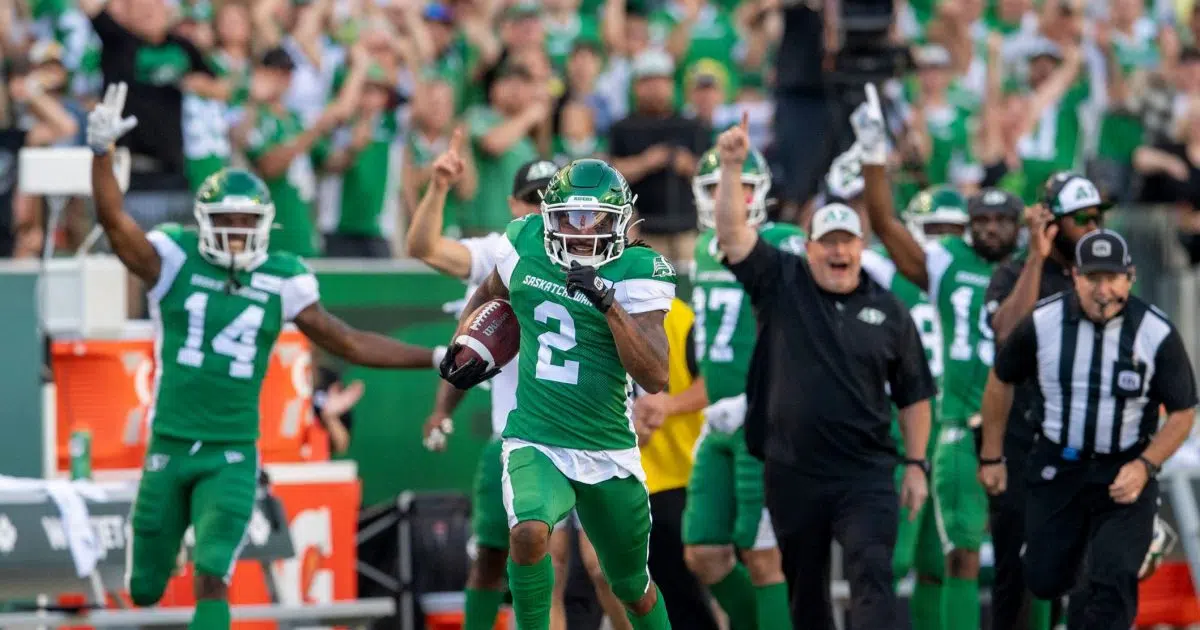 Riders’ Alford reaches historic milestone during special season | 980 CJME