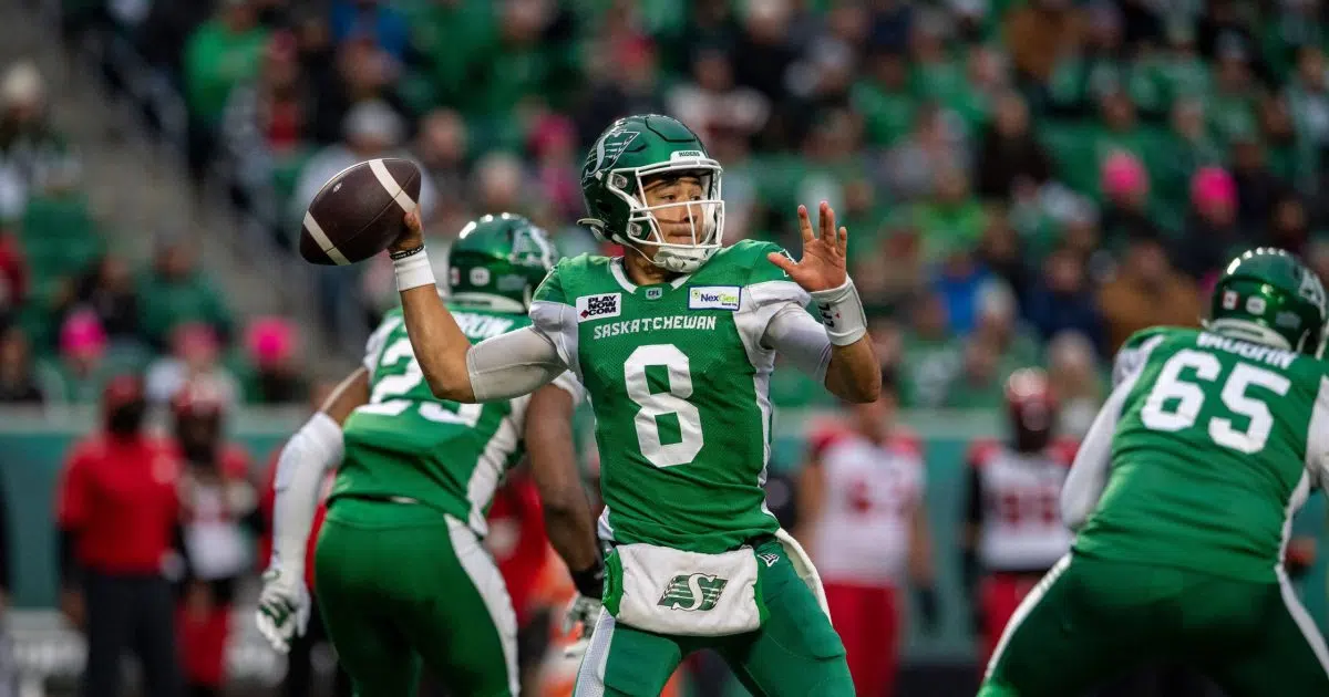 ‘Mason is a warrior:’ Roughriders confident in new starter Fine | 980 CJME