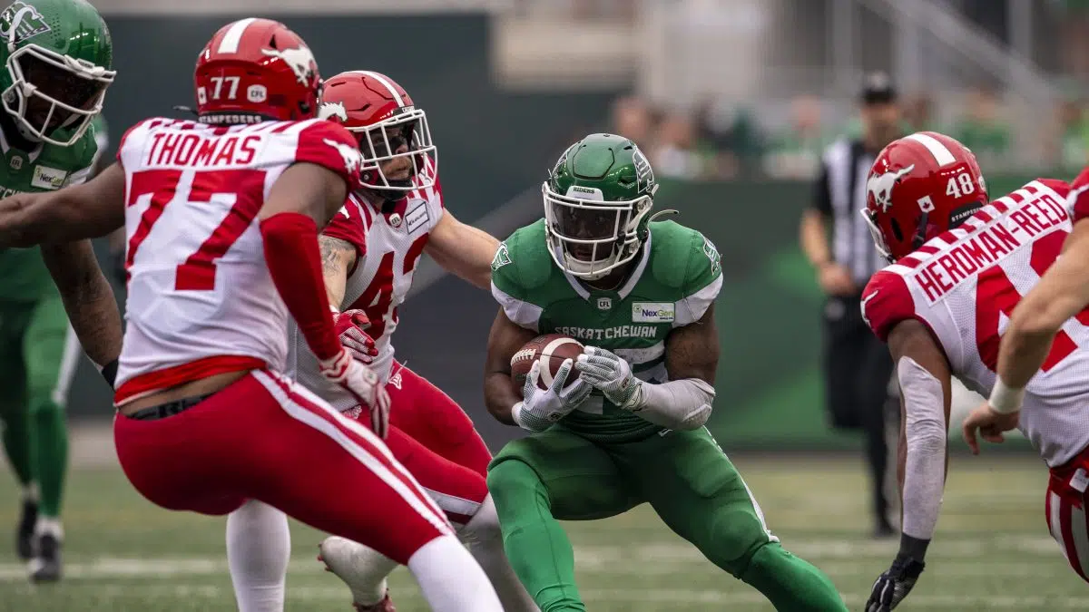 Ground to a halt: Riders seeking more consistent run game | 980 CJME