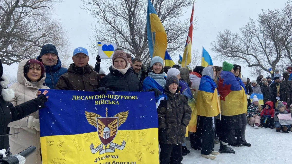 Saskatchewan shows solidarity with Ukraine on invasion anniversary ...